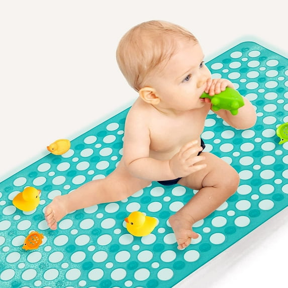 FKFISD-Bath Mat for Tub, 30 x 17 inch Non Slip Bathtub Mat Machine ...