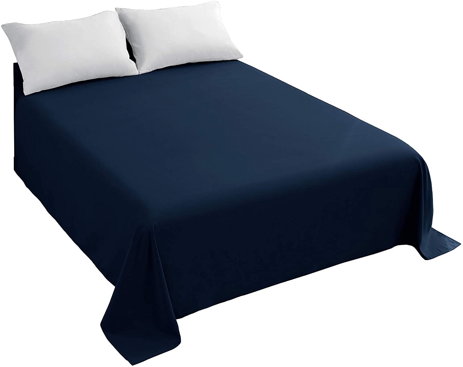 FKFISD-Bed Flat Sheet - Ultra Soft and Wrinkle, Fade, Stain Resistant ...