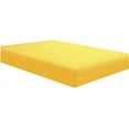 FKFISD-Single Fitted Sheet (Full - Yellow) - Deep Pocket Brushed ...