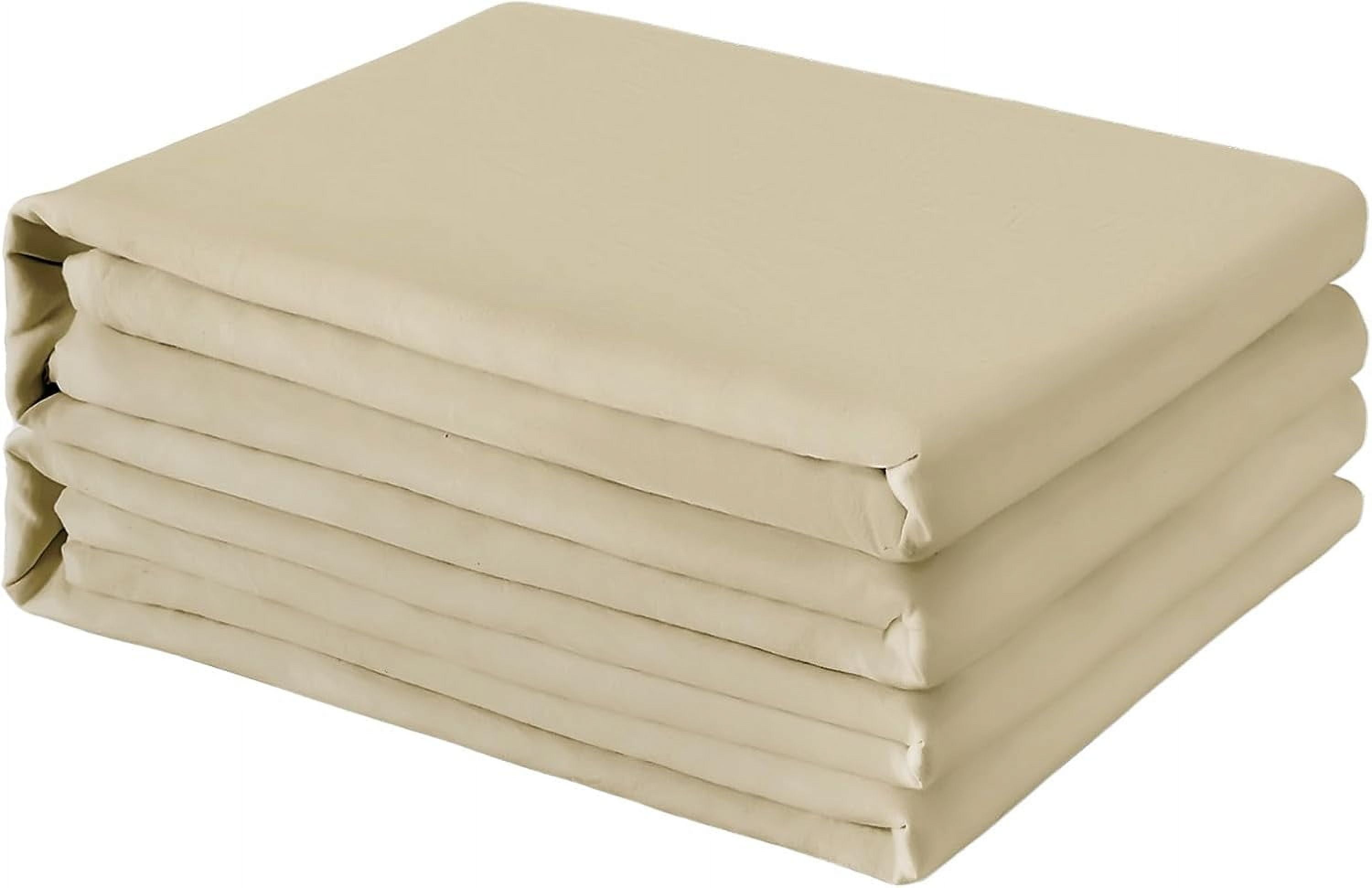 FKFISD-Twin XL Flat Sheets Only 2 Pack - Hotel Quality Flat Bed Sheets ...