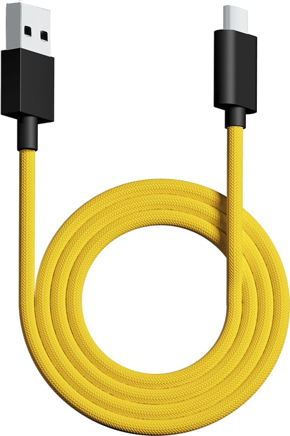 FKFISD-Ultra Custom Paracord Super Flexible USB C Cable for Gaming Mice ...