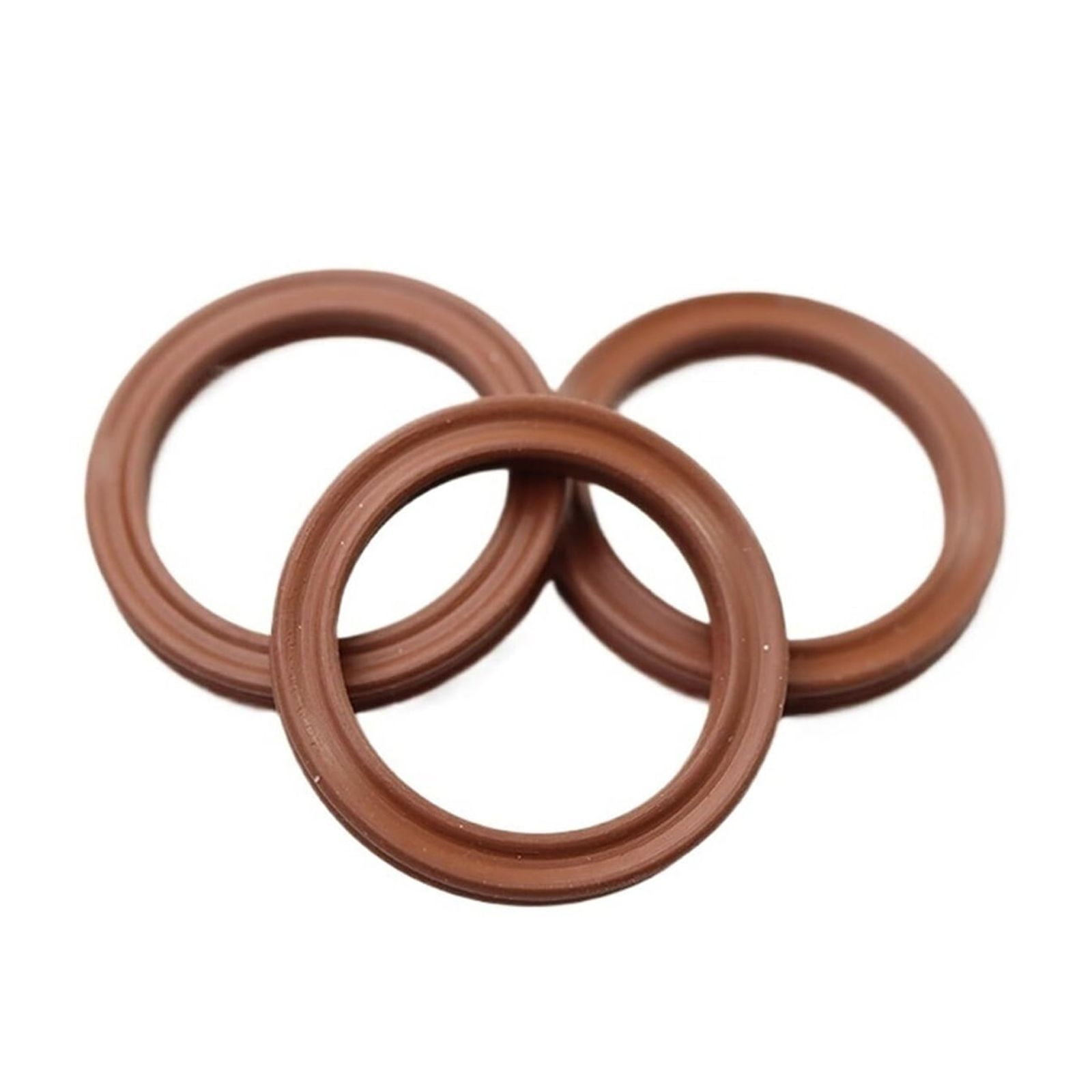 FKM X-Ring Brown Fluorine Rubber Sealing Washer For Hydraulic Cylinders ...