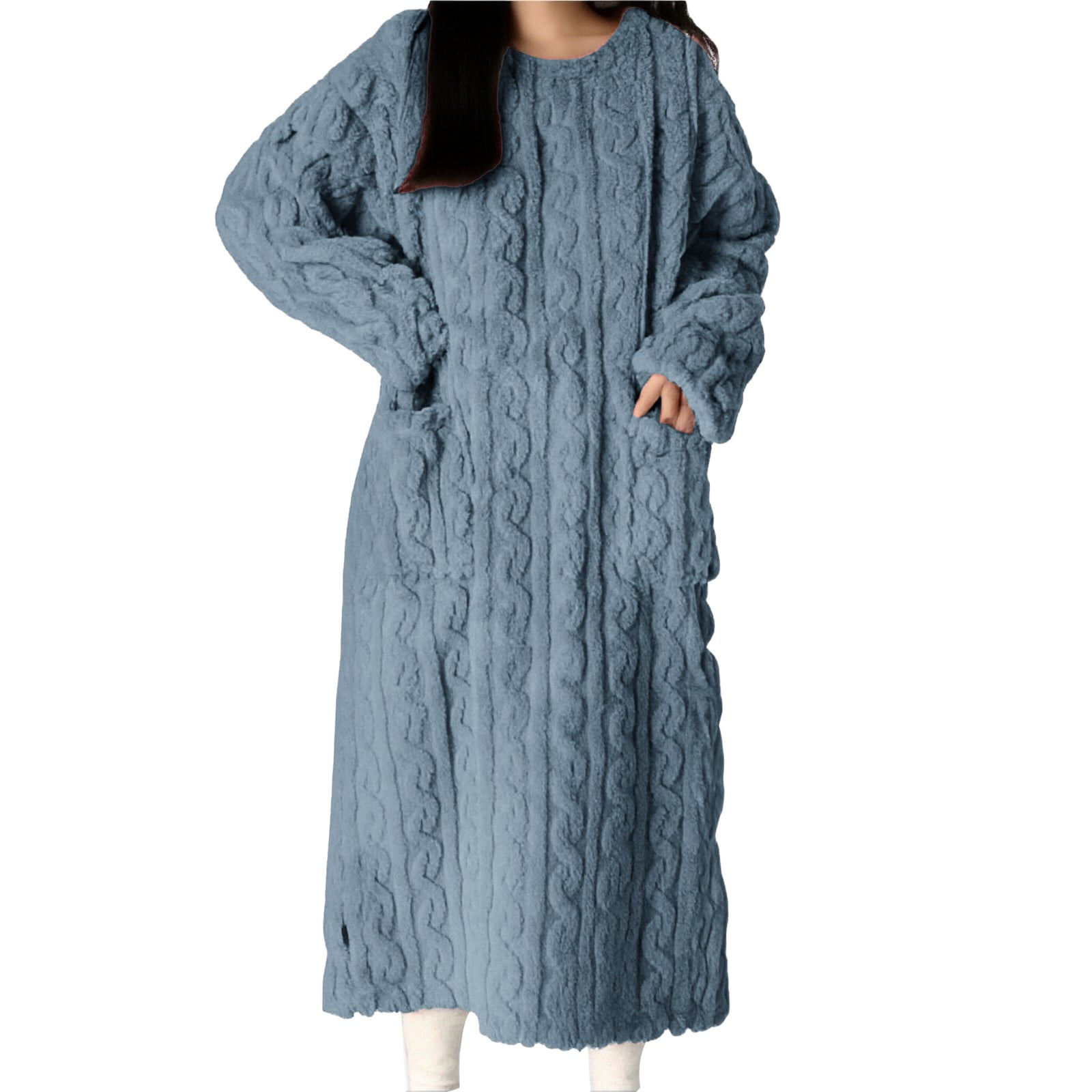 WCJM Soft Robes for Women Silk Robes for Women Short Ladies' Flannel ...