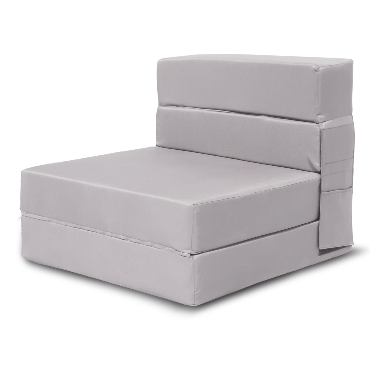 FKS LIFE Simple Sofa Bed, Convertible Chair Bed with Removable Cover ...