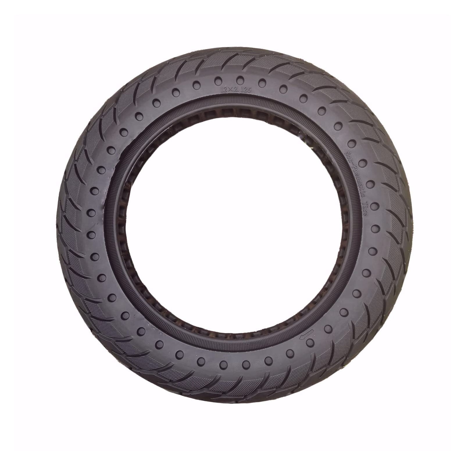 FL 1 Pcs Solid Tires 12x2.125 Inches Electric Scooter Wheels ...