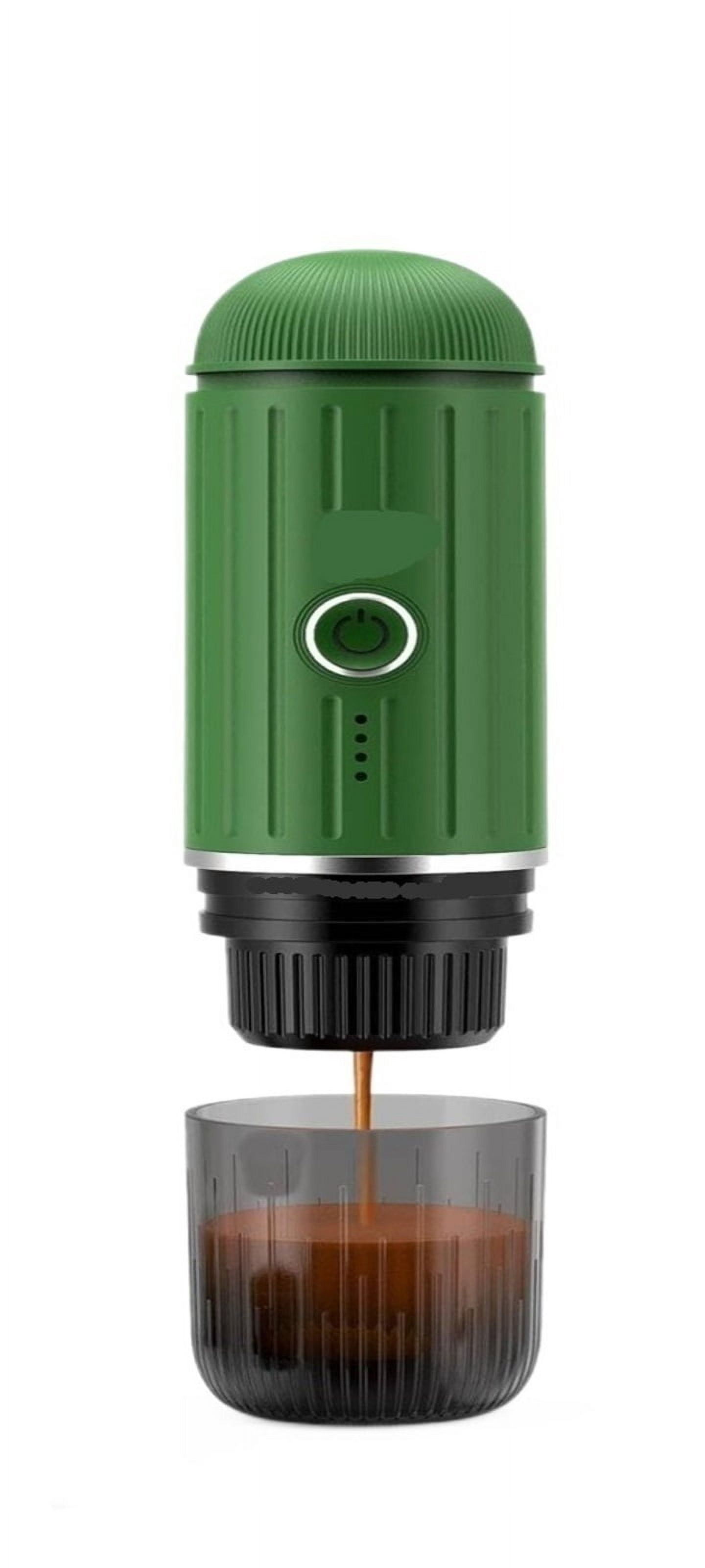 FL 12V Rechargeable Electric Coffee Maker, NS Capsule and Ground Coffee ...