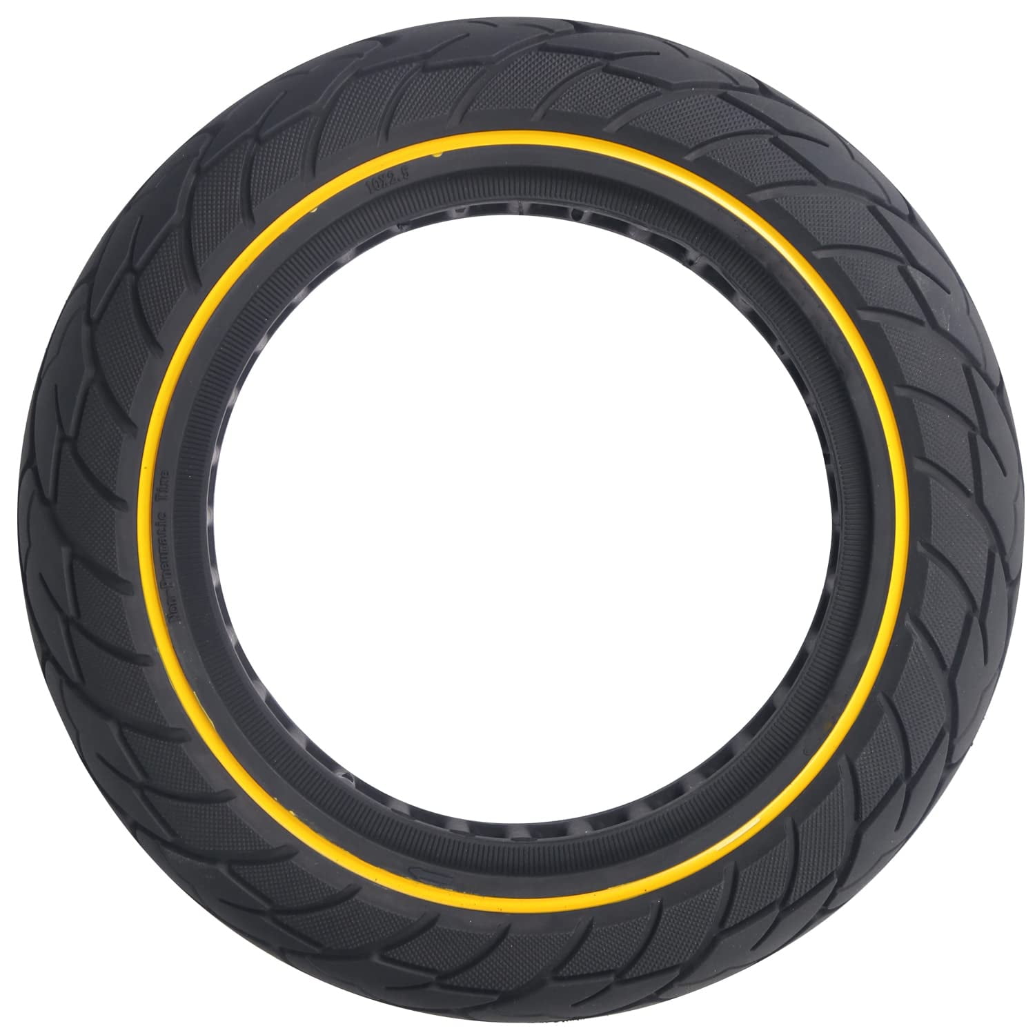 FL 1Pcs 10x2.5 Scooter Tyre Solid Tires Electric Scooter Wheels ...