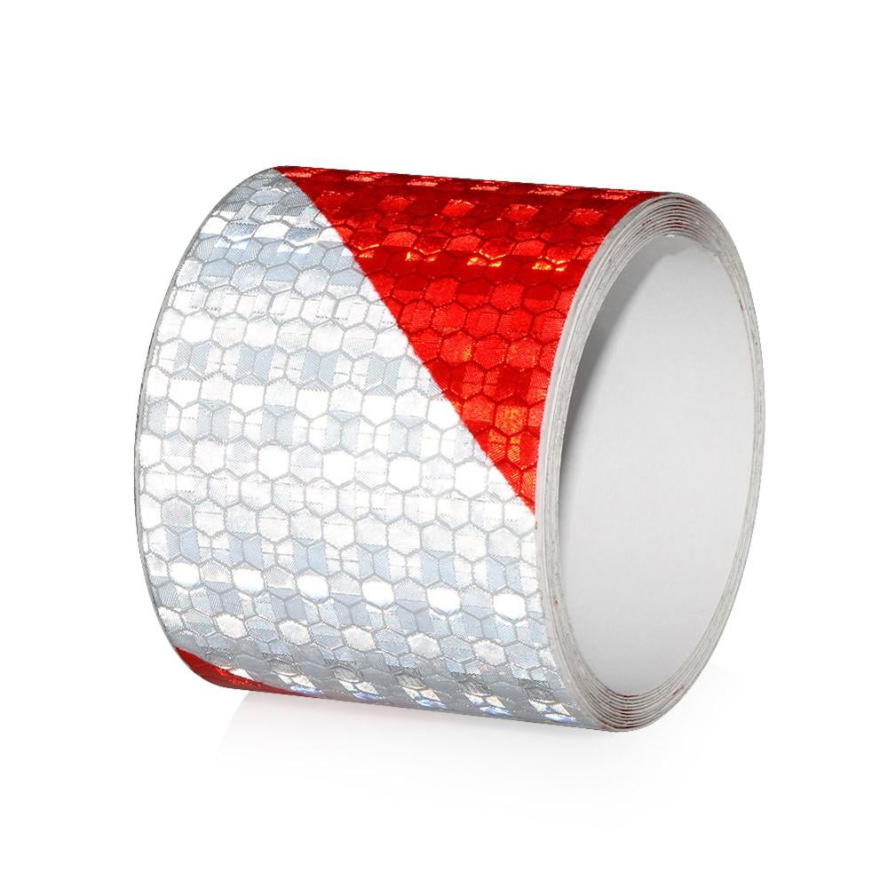 FL 5cm*5m Car Warning Strip Stickers Auto Light Reflector Protective ...