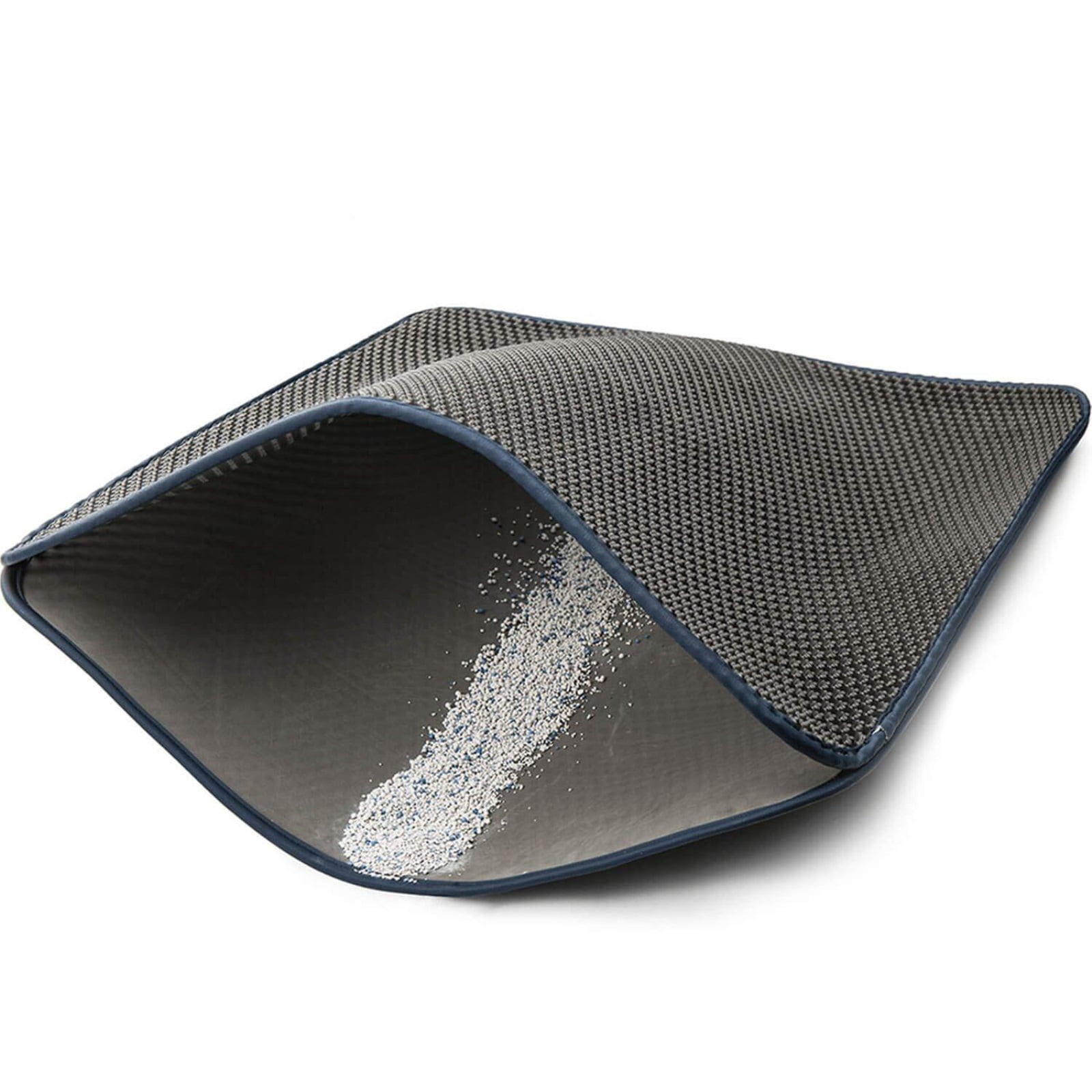 FL Cat Litter Mat, Kitty Litter Trapping Mat, Honeycomb Double Layer ...
