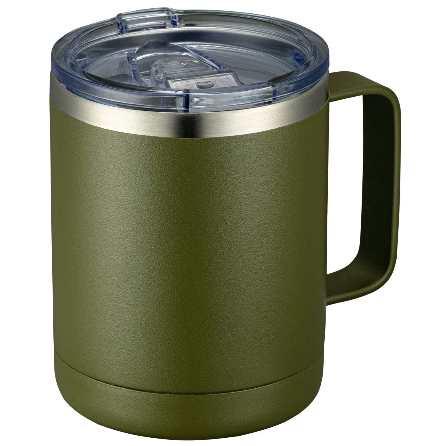 FL Coffee Mug With Handle and Sliding Lid,Stainless Steel Travel ...