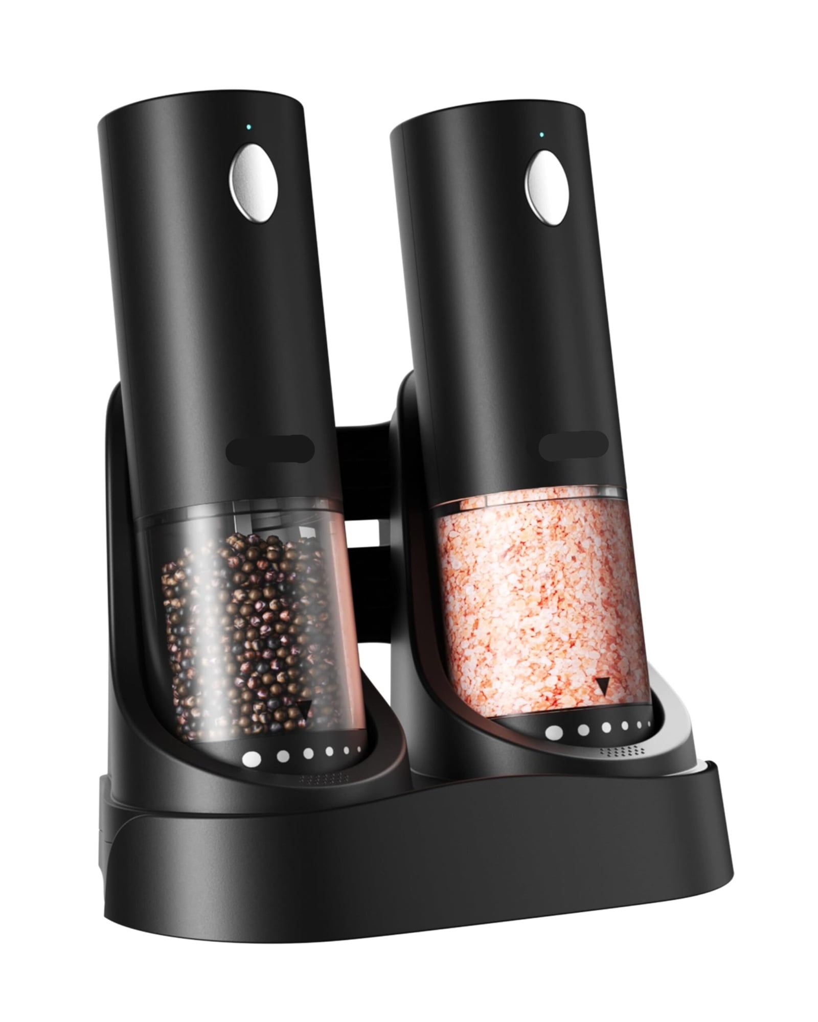 FL Electric Salt and Pepper Grinder Set with Rechargeable Base ...