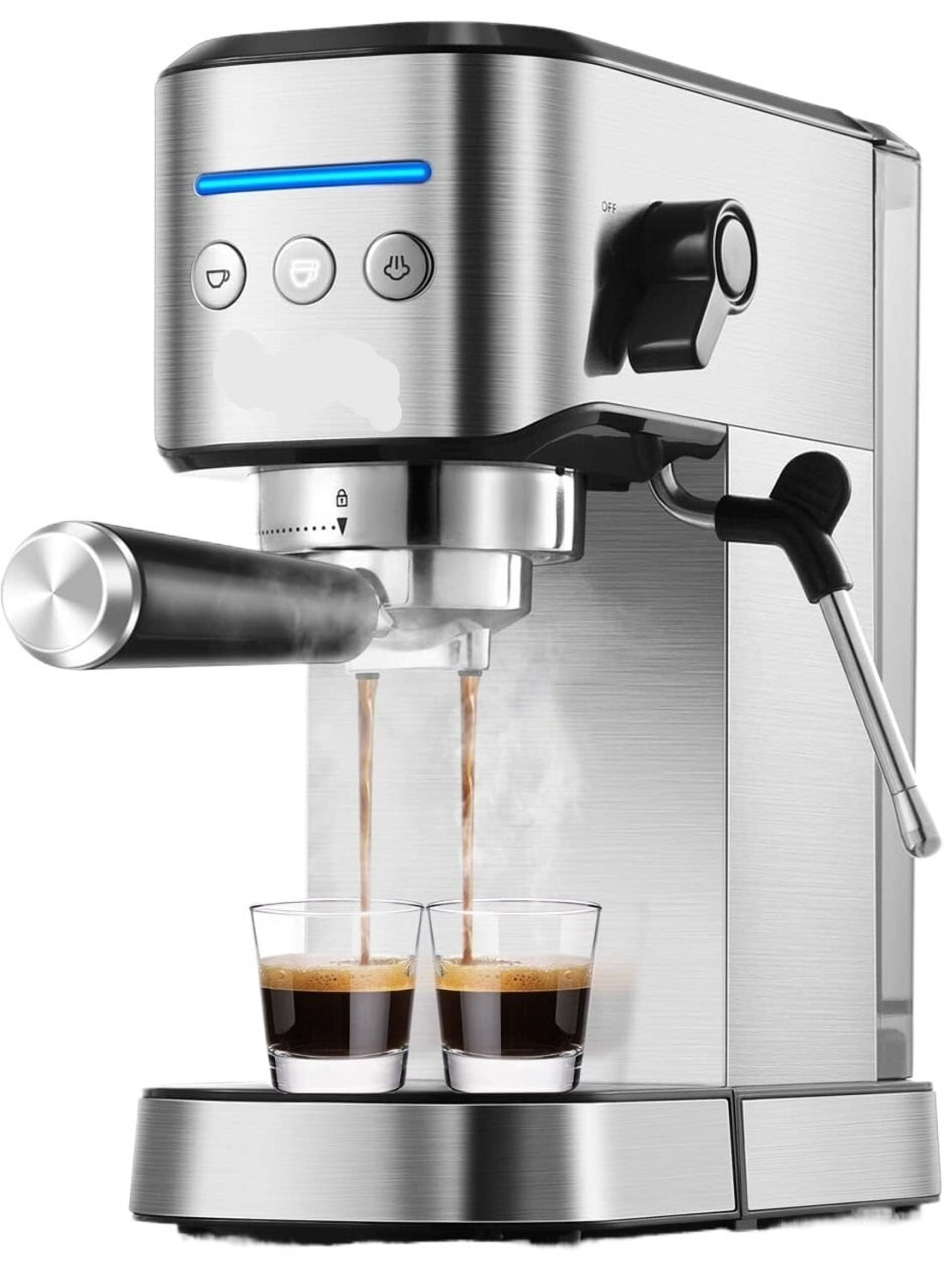 FL Espresso machine with steamer, 1000 ml removable water tank ...