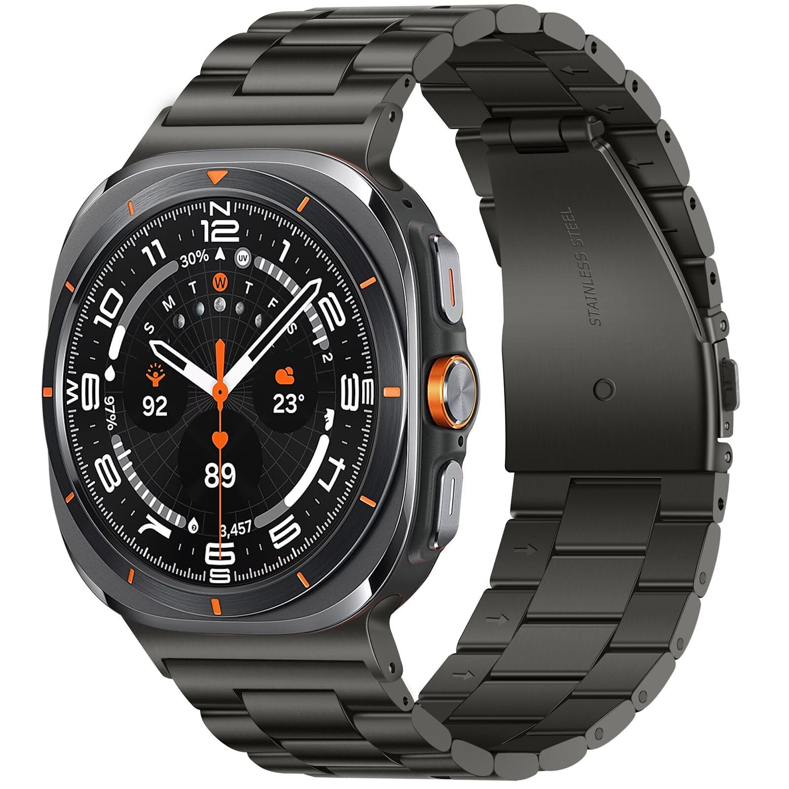 FL No Gap Bands Compatible with Samsung Galaxy Watch 7/6/5/4/FE Band ...