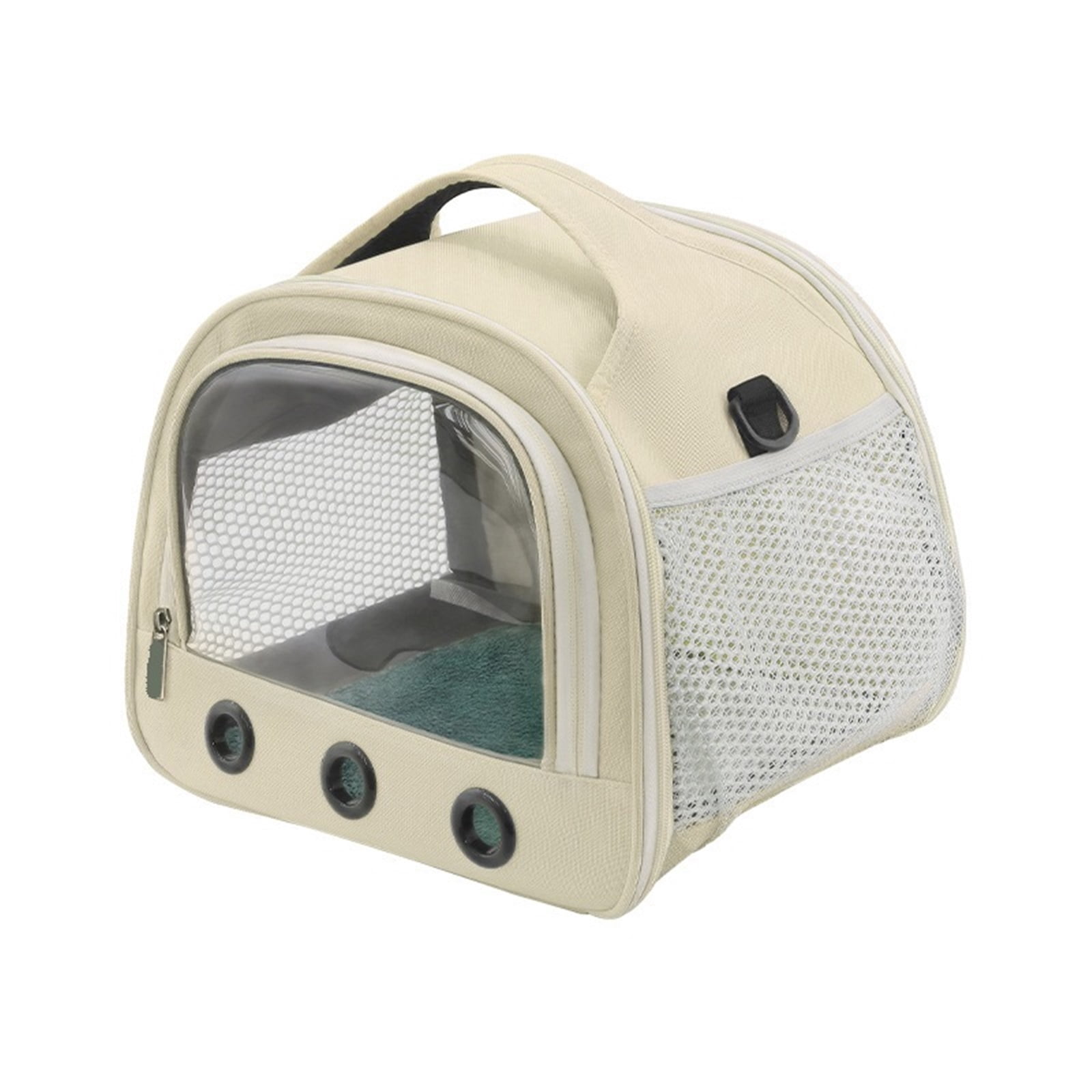 FL Guinea Pig Travel Carrier Cage,Small Animals Clear View Carrier for ...