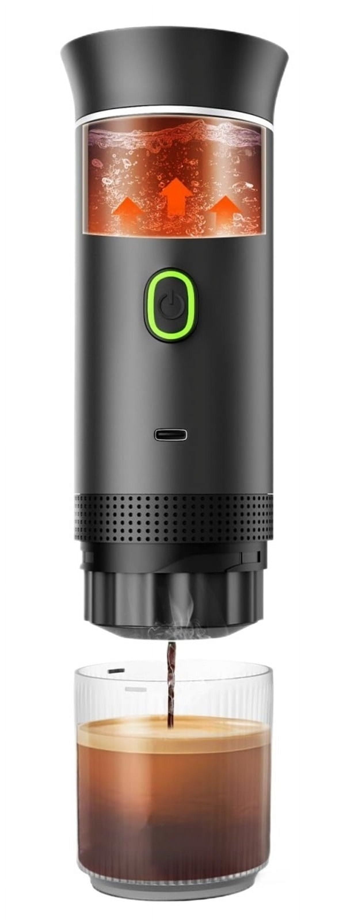 FL Instant coffee maker with USB-C interface, automatic heating, ground ...