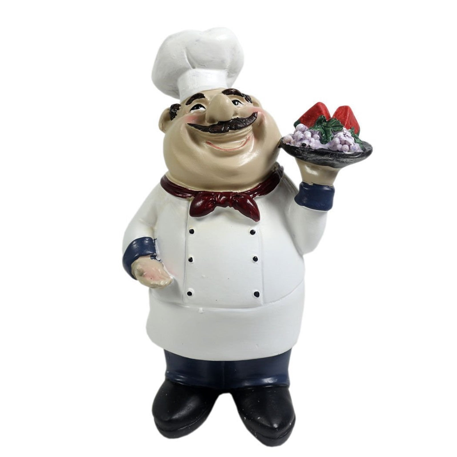 FL Italian Chef Kitchen Decor - Welcome Chef Statue and Collectible ...