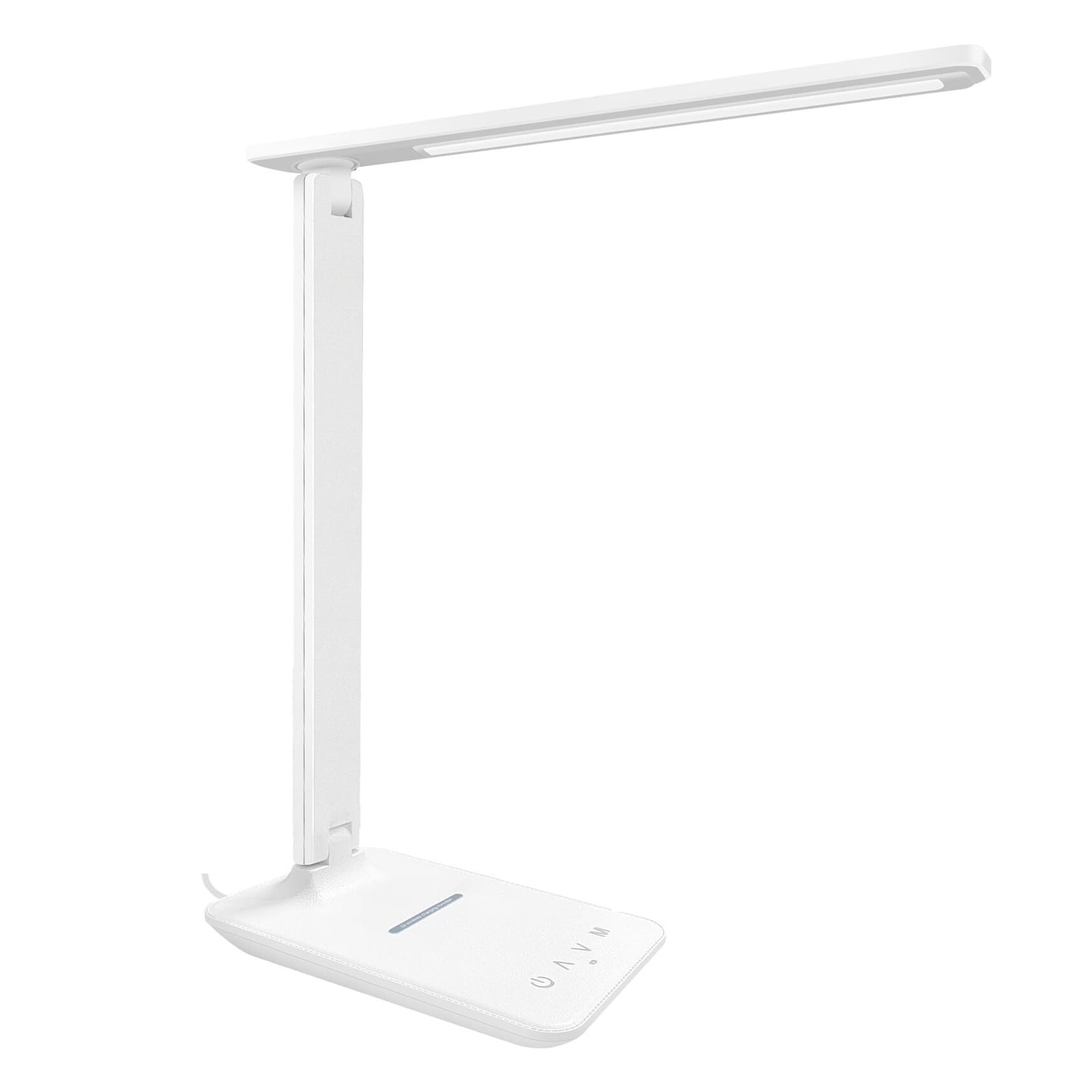 FL LED Desk Lamp Dimmable Table Lamp Reading Lamp with USB Charging ...