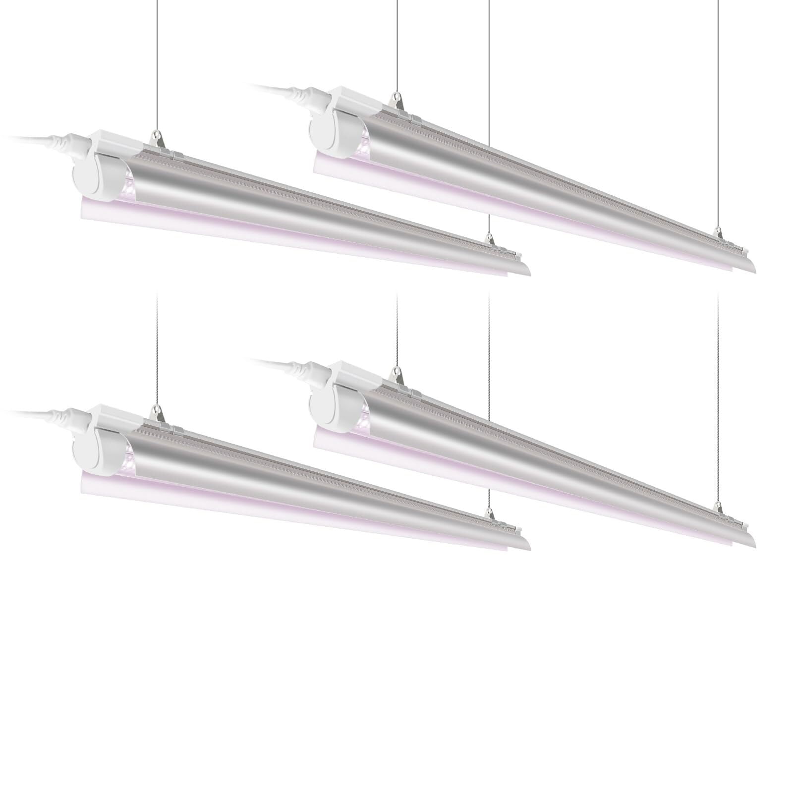 FL LED Grow Light 4FT,168W(4 x 42W, 1000W Equivalent), Full Spectrum, V ...