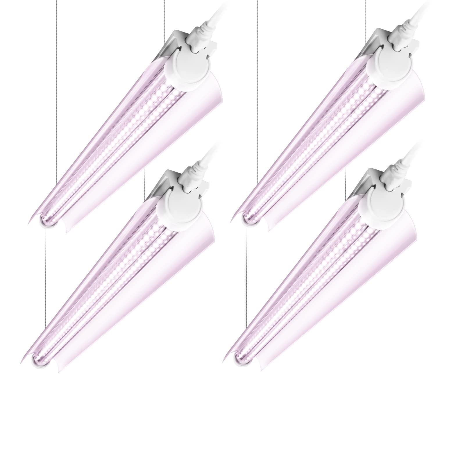 FL LED Grow Light 4FT,168W(4 x 42W, 1000W Equivalent), Full Spectrum, V ...