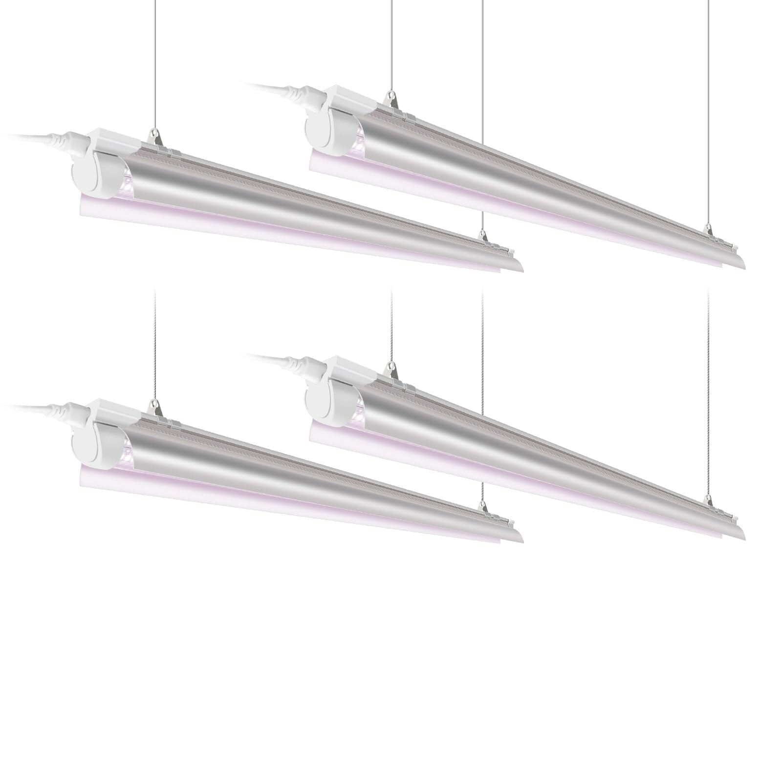 FL LED Grow Light 4FT,168W(4 x 42W, 1000W Equivalent), Full Spectrum, V ...