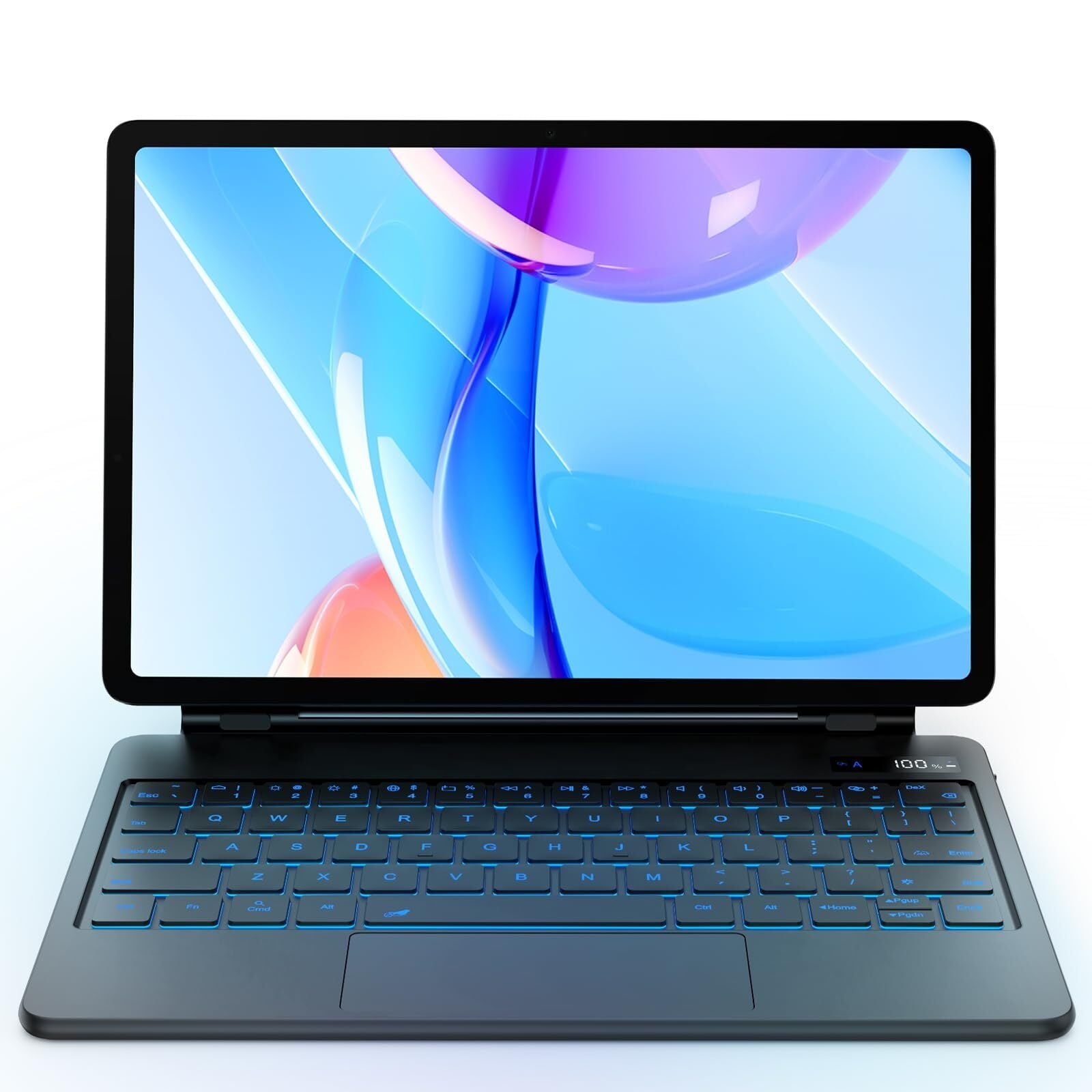 FL Magic-Style Keyboard Case for Samsung Galaxy Tab S10 FE/S9 FE 5G 10. ...