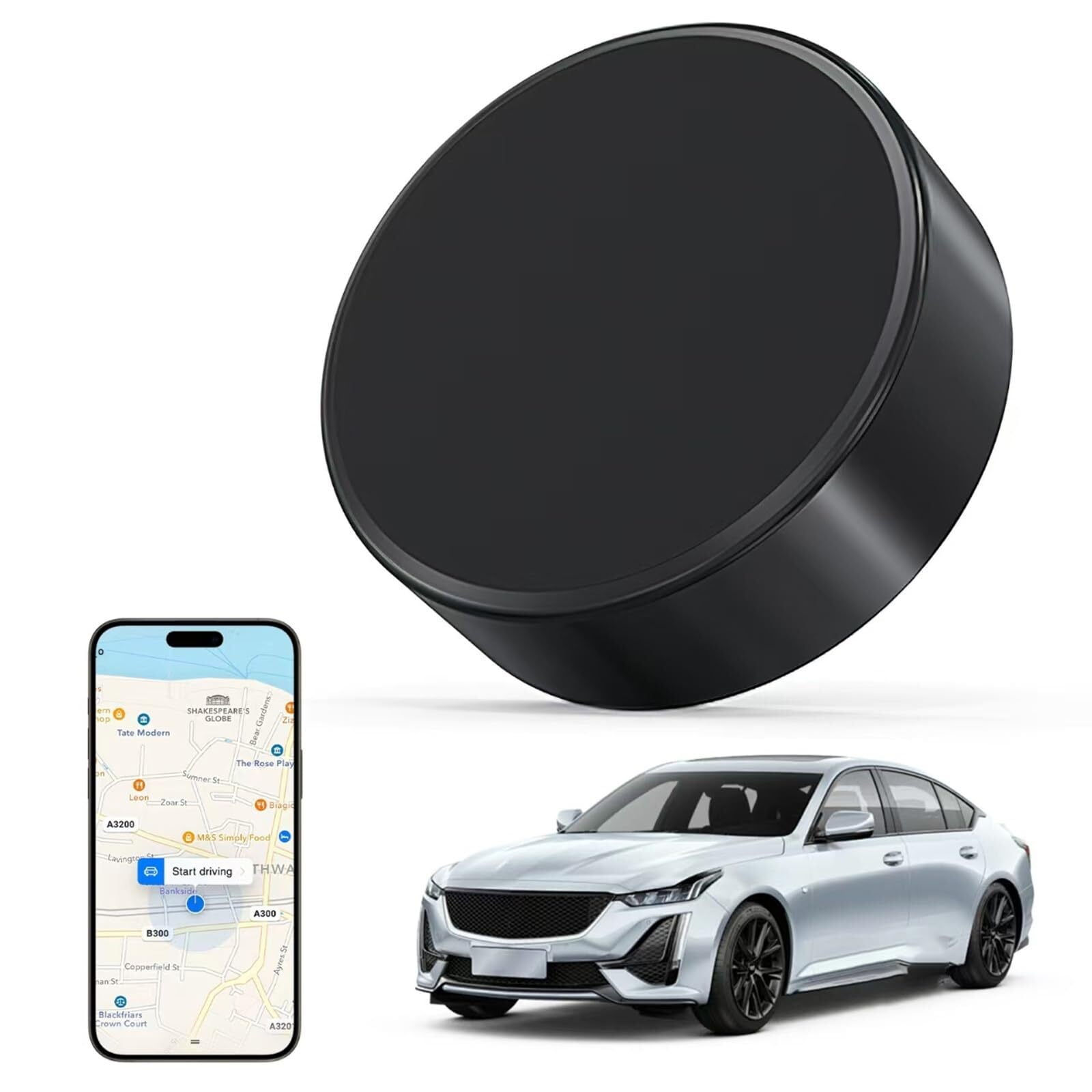 FL Mini Car GPS Tracker - Magnetic Real Time GPS Tracker, Hidden Car ...