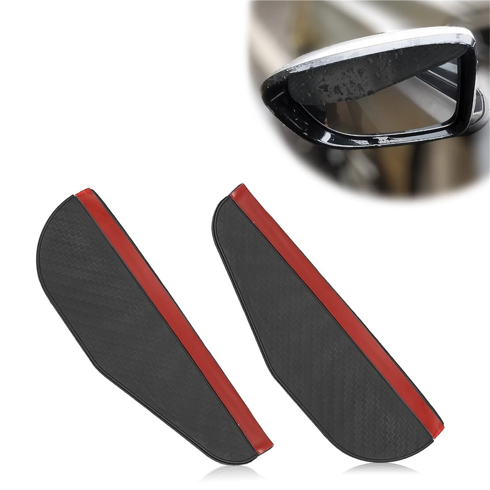 FL Mirror Rain Visor Guard, Waterproof Auto Flexible Mirror Cover ...