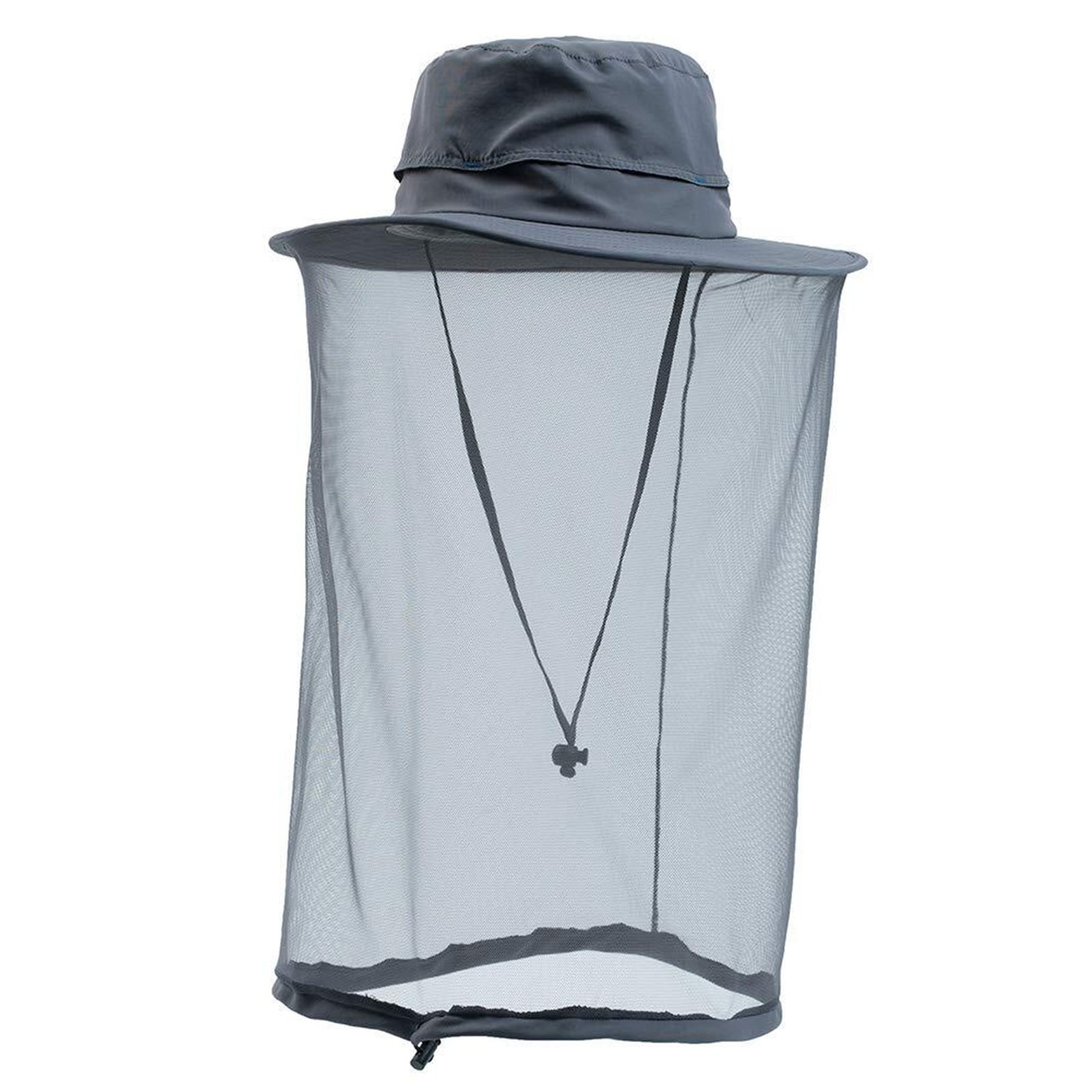 FL Net Fly Fishing Hat Summer Sun UV Exploring Men Nylon Bucket Hiking ...