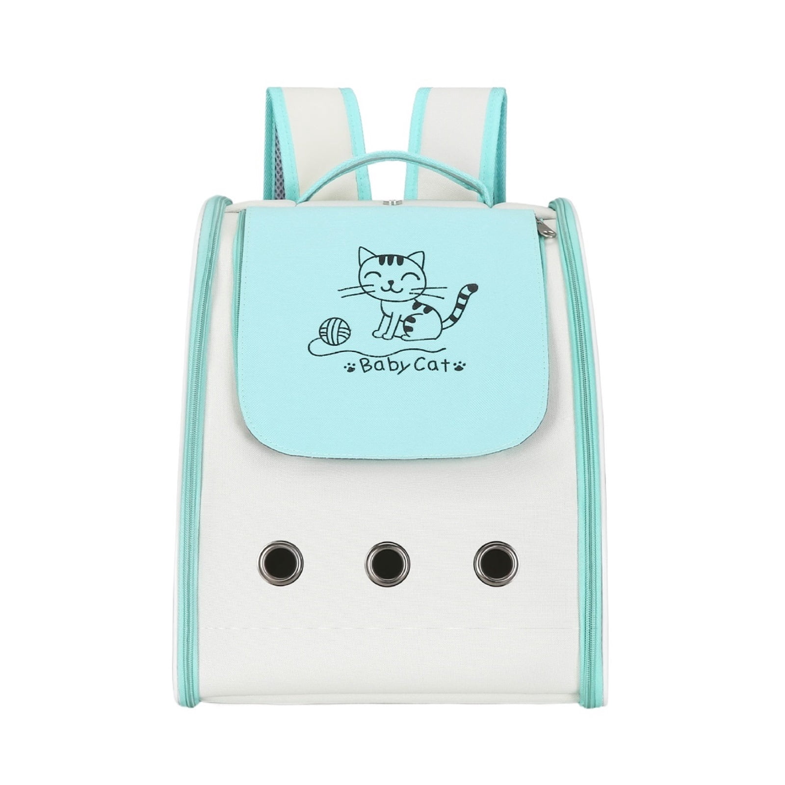 FL Pet Carrying Bag Foldable Cat Backpack for Outdoor Travel ...