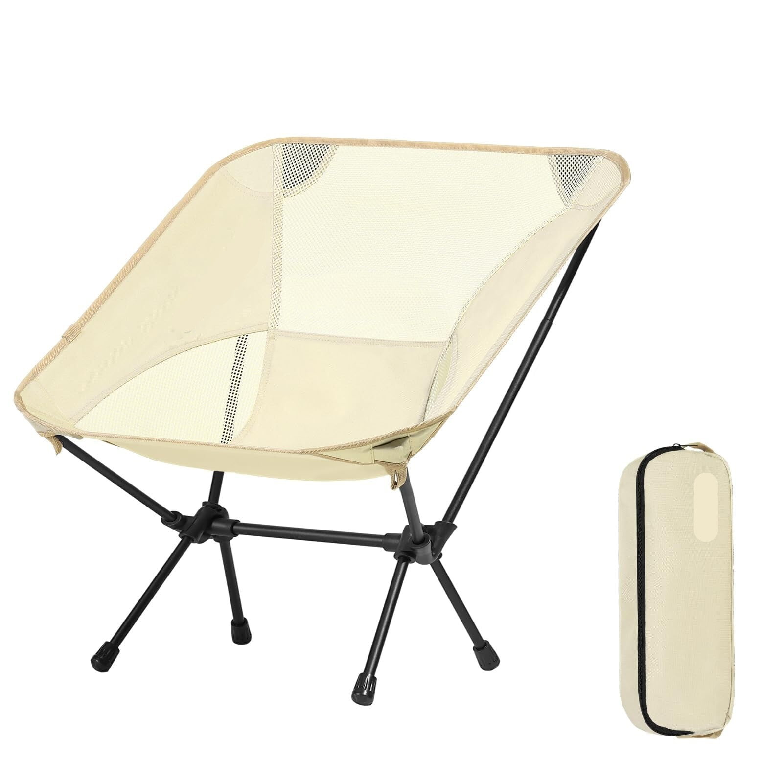 FL Portable Camping Chair Lightweight Compact Folding Chair Mesh ...