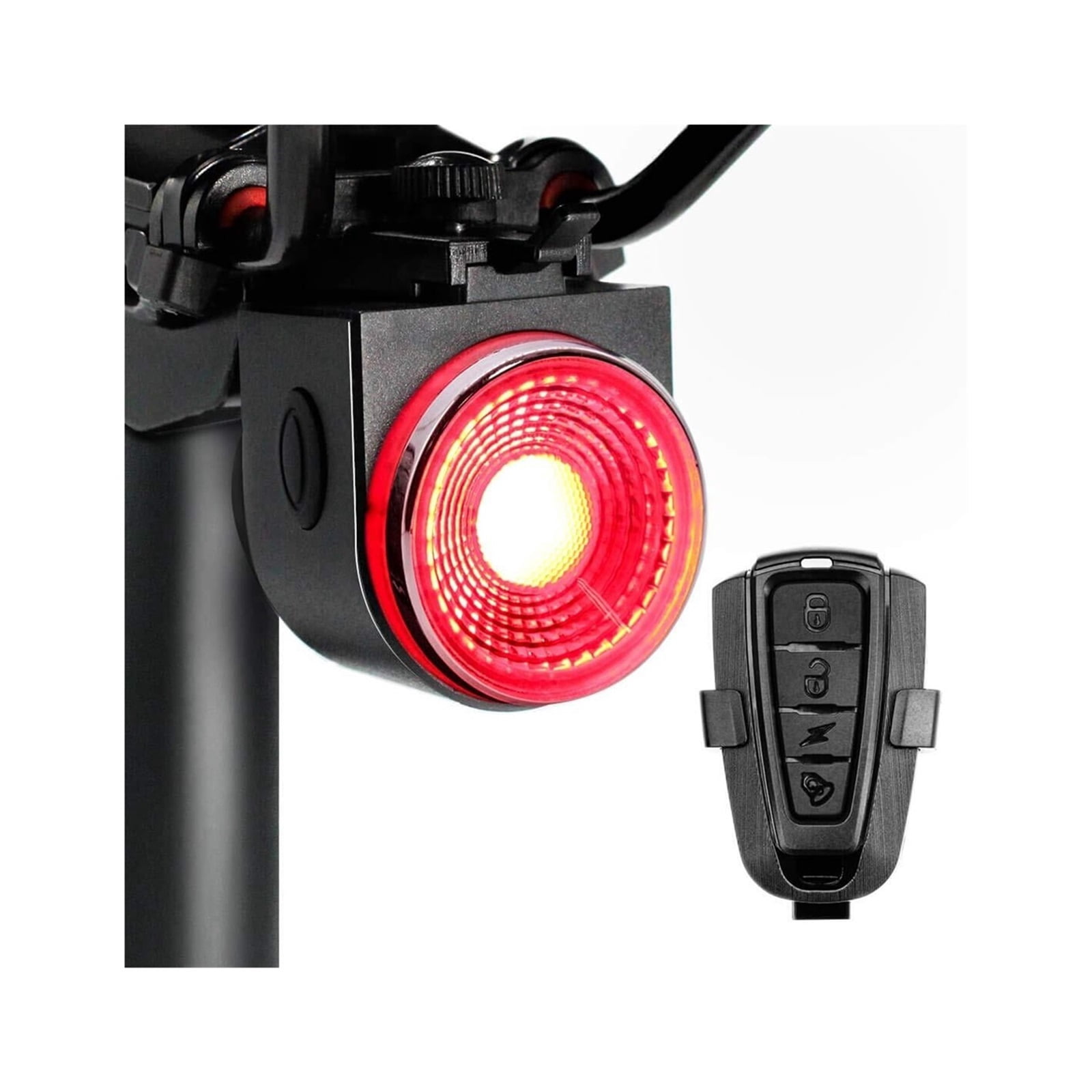 FL Smart Bike Tail Light: Rear Bicycle Brake Light USB Rechargeable ...