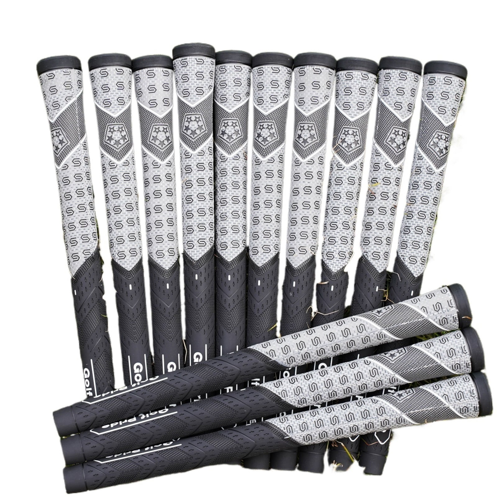 FL Standard/Midsize Rubber Golf Grips for Irons And Woods - Golf Club ...