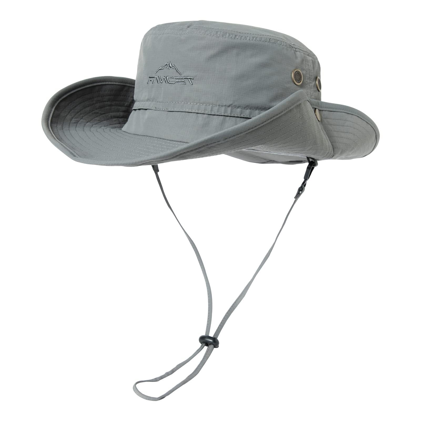 FL UPF 50 Sun Hats Wide Brim Summer Safari Hat Fishing Hiking Boonie ...