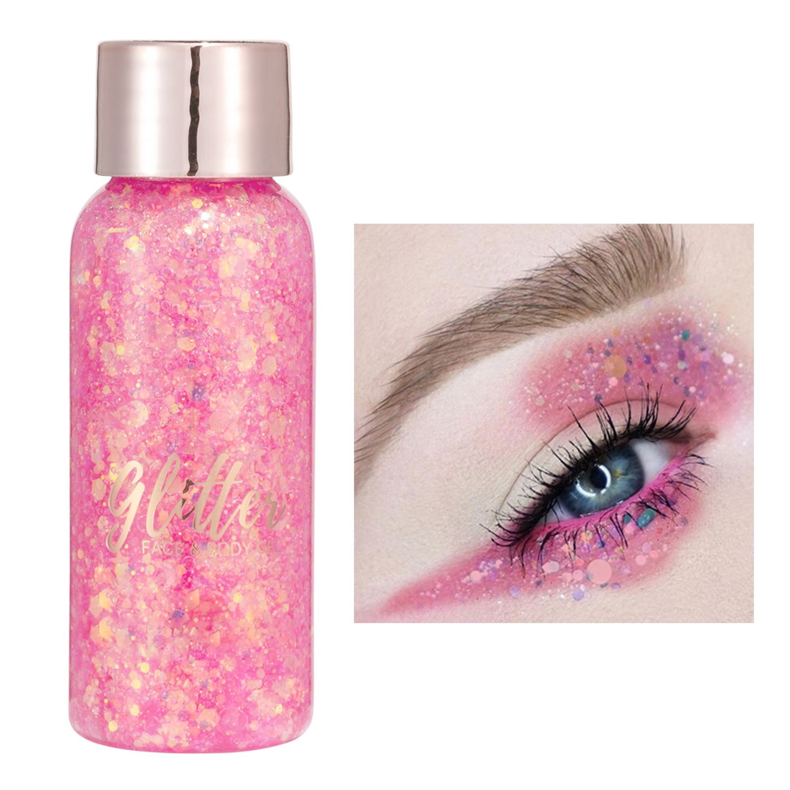 FLásh Eye Shadow Sequins 104# - Glitter Eye Shadow Sequin Gel Scale ...