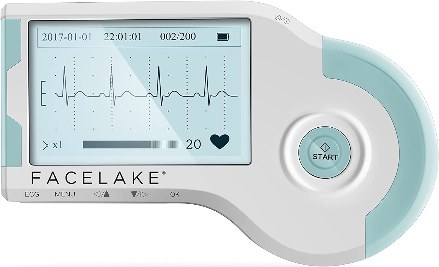 FL20 Portable ECG/EKG Monitor, MD100B - Walmart.com
