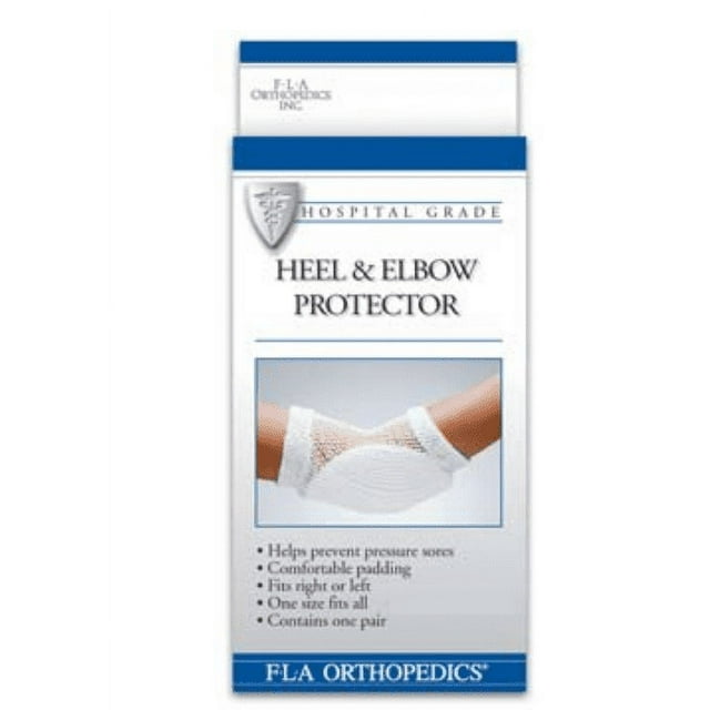 FLA Hospital Grade Heel & Elbow Protector, White, Universal Size HSA ...