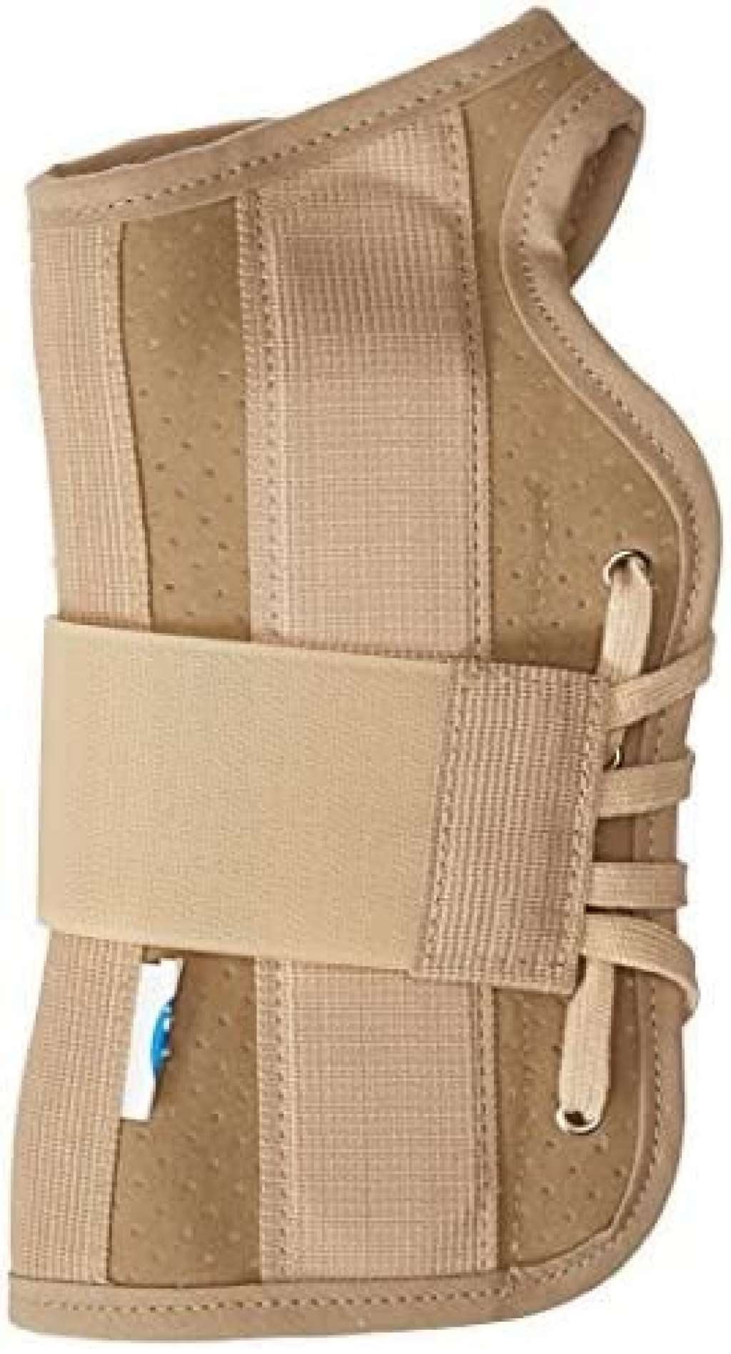 FLA Soft Fit Suede Finish Wrist Brace Beige Right Hand Small Carpal ...