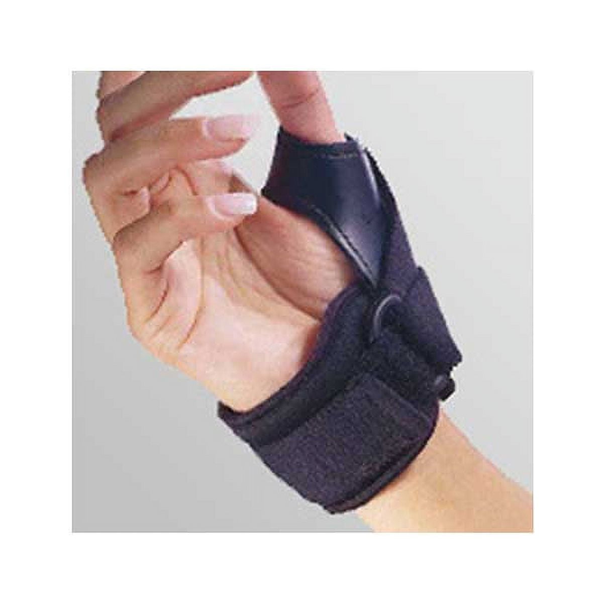 FLA Thermal/Leather Tether Right Hand Thumb Stabilizer (Black) Large ...