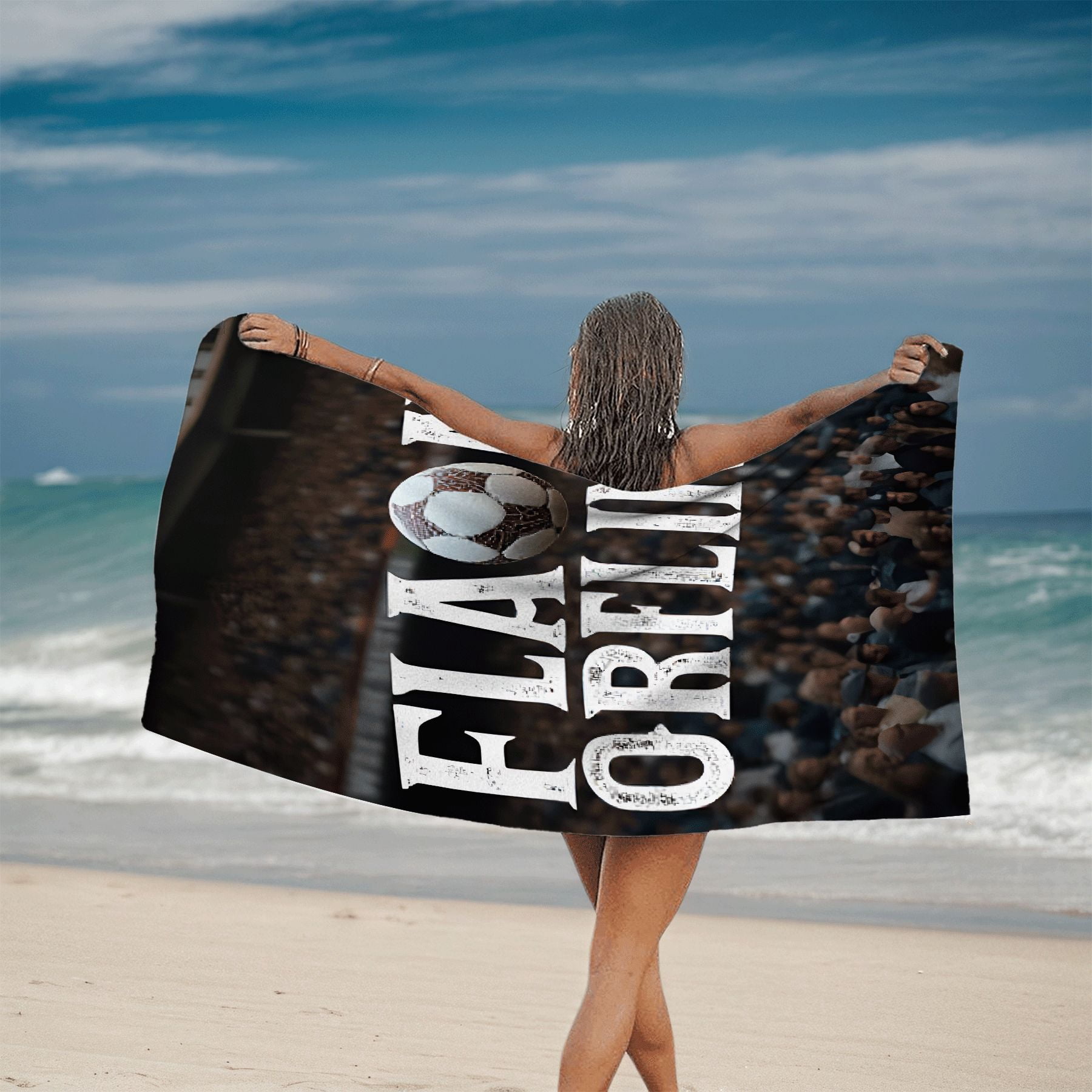 FLAAY ORFLINGE Distressed Rustic Beach Towel - Perfect for Pool Travel ...