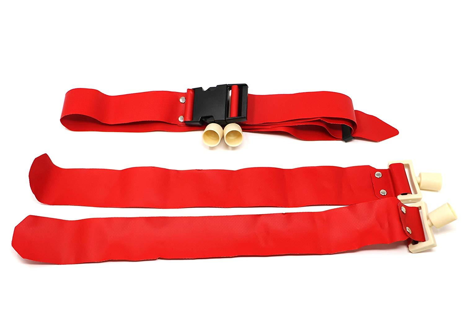 FLAG POP Deluxe Flags And Belts By 10 (1by 2) Barnett Red - Walmart.com