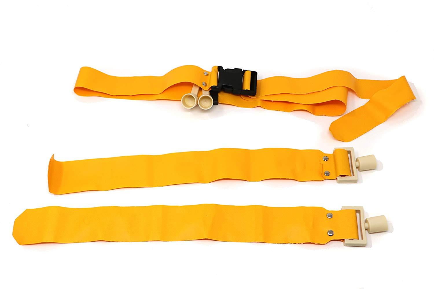 FLAG POP Deluxe Flags And Belts By 10 (1by 2) Barnett Yellow - Walmart.com