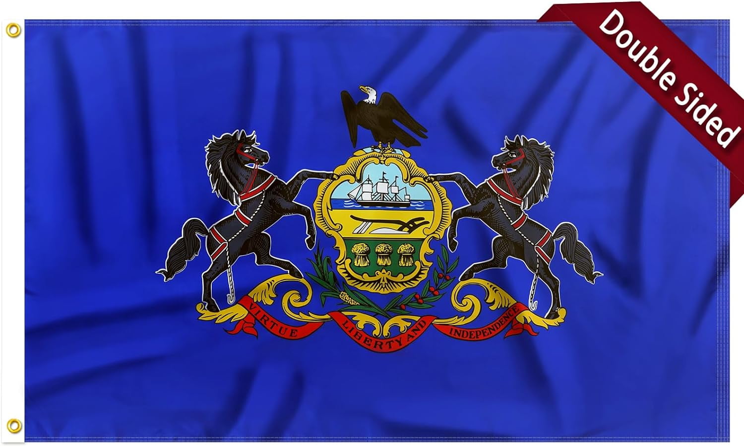FLAGWIN Pennsylvania Flag 3x5 FT - 3 Ply Double Sided Polyester ...