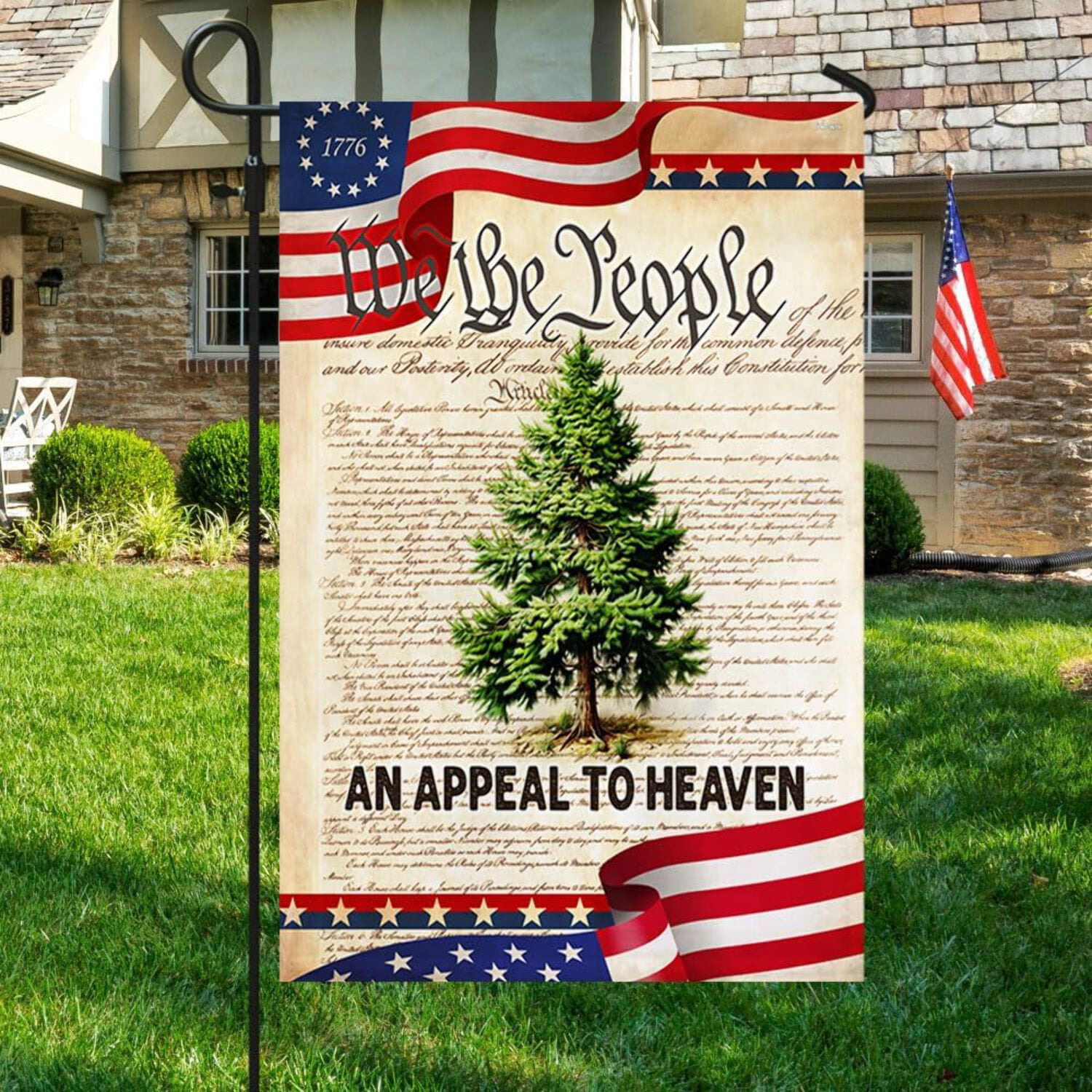 FLAGWIX American Flag - We The People Betsy Ross 1776 An Appeal To Heaven Pine Tree Flag ...