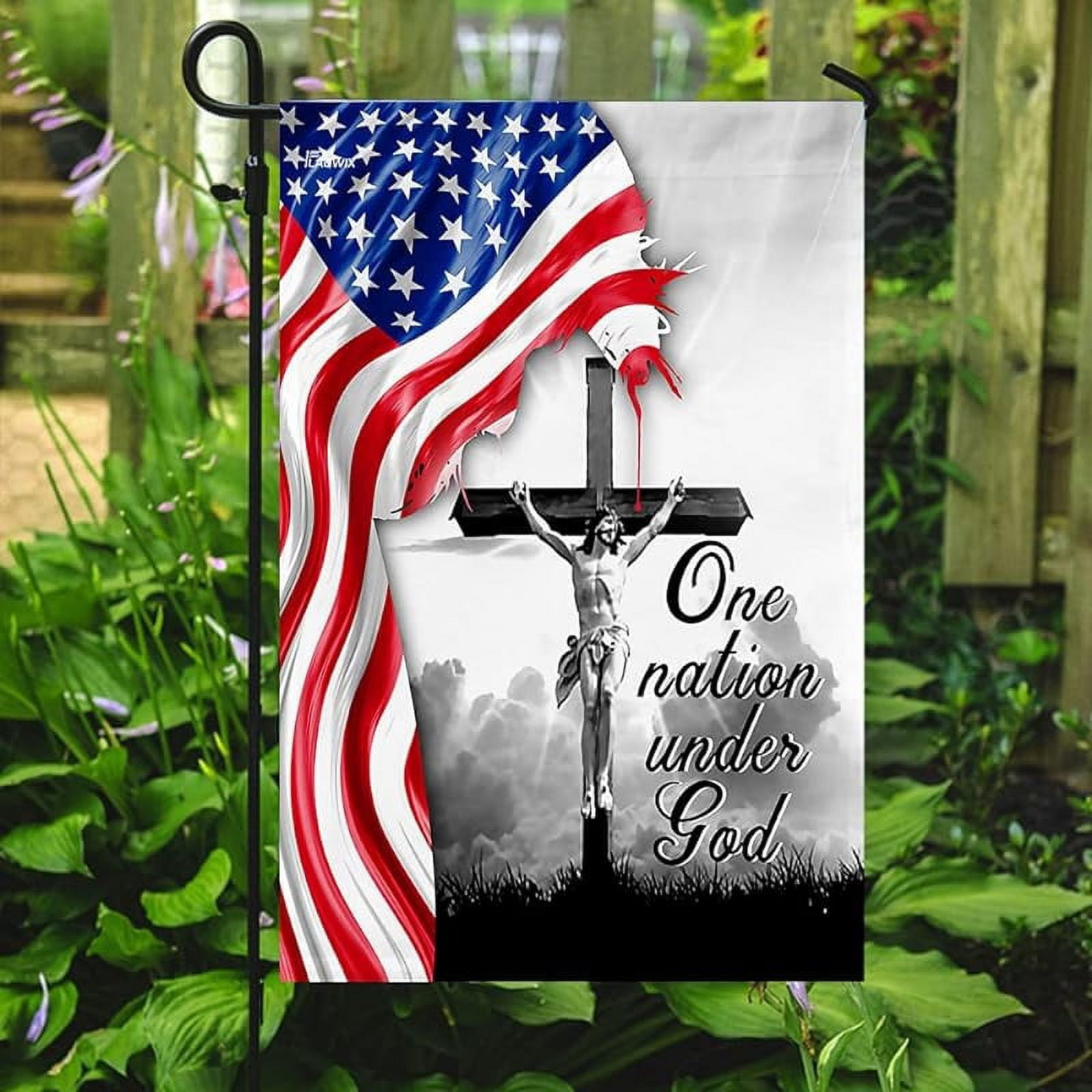 FLAGWIX Christian Patriot American Flags - One Nation Under God ...