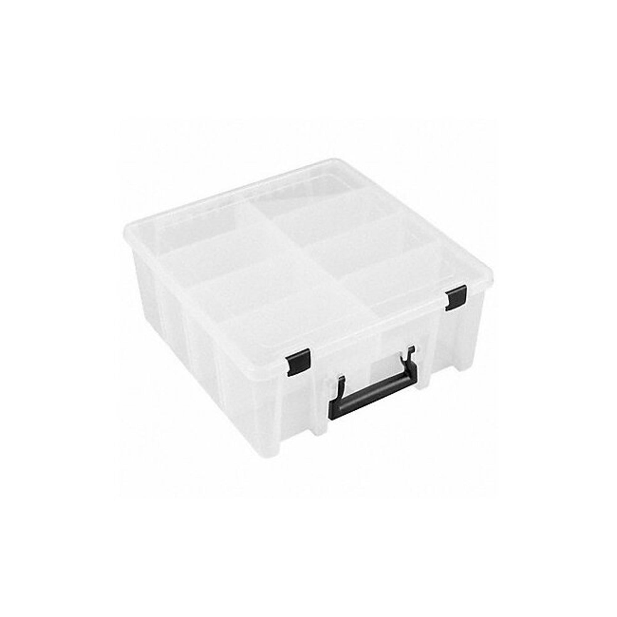 FLAMBEAU Adjustable Compartment Box,Clear T9200 - Walmart.com