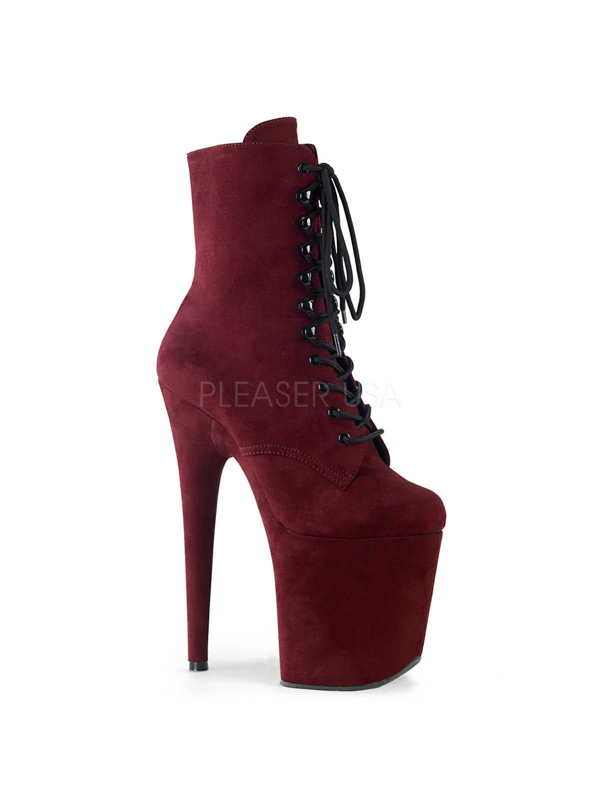FLAMINGO-1020FS, 8" Heel 4" Platform Boot - Walmart.com