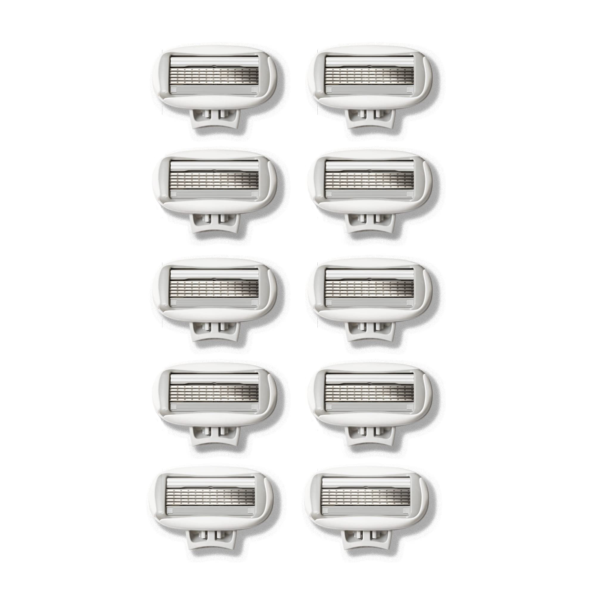 FLAMINGO Women's Razor 5-Blade Refills - Razors for Women - 10ct ...