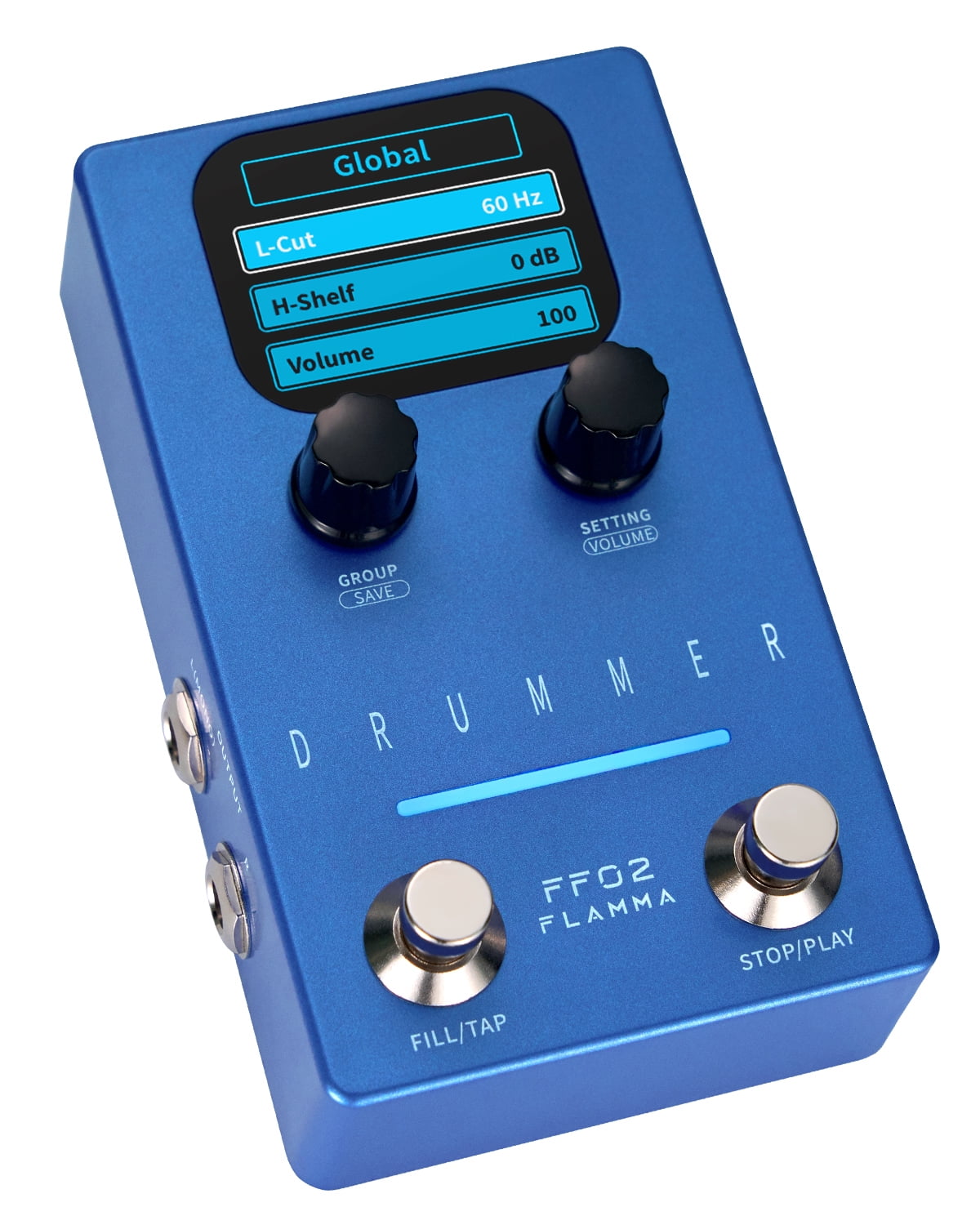 FLAMMA FF02 Drum Machine Guitar Pedal - 121 Drum Grooves, 11 Music ...