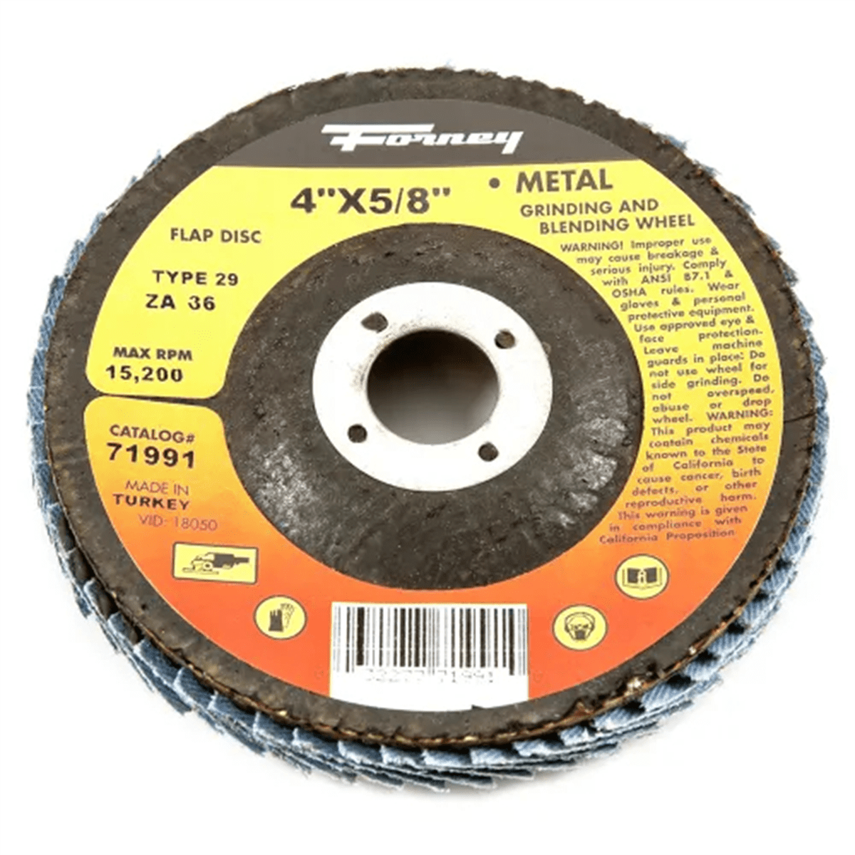 FLAP DISC 4X5/8 36 GRIT - Walmart.com