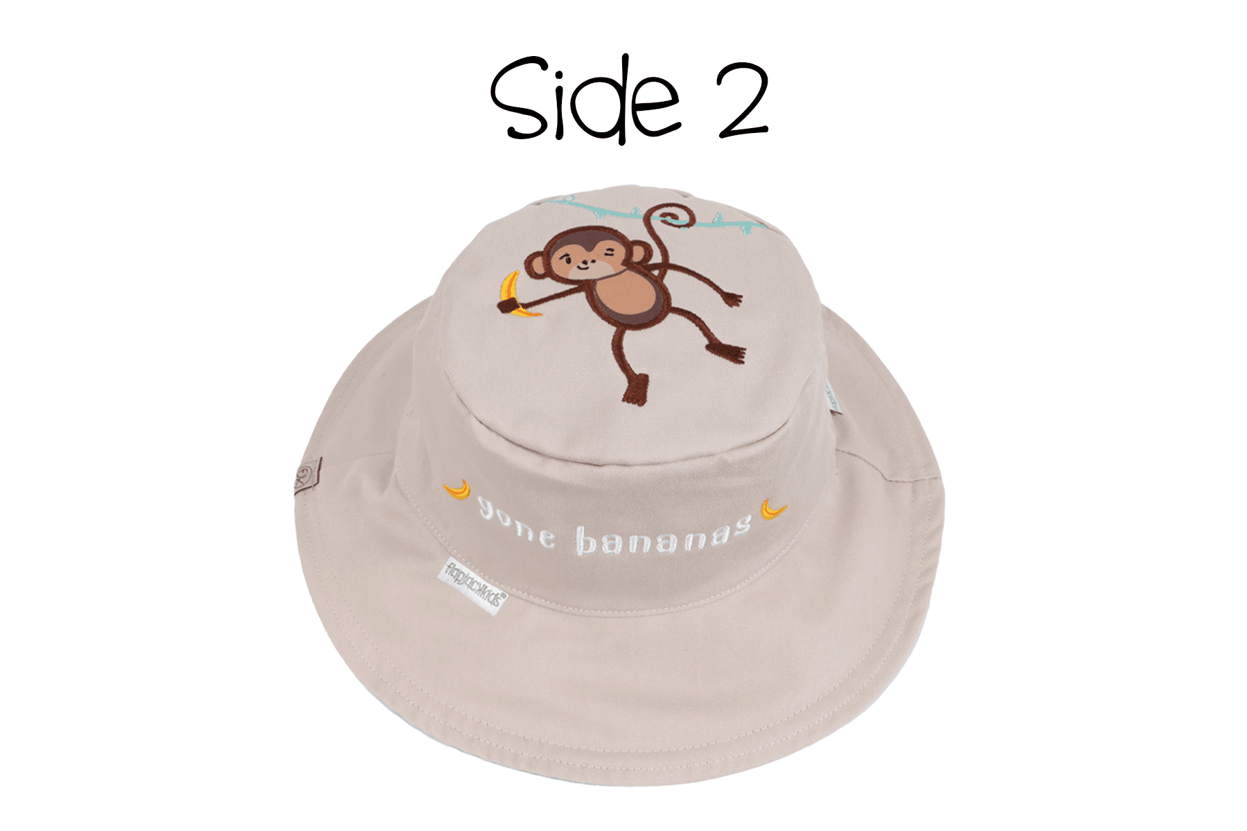 FLAPJACKKIDS Kids' Reversible Sun Hat - Lion/Monkey - L (4-6y ...
